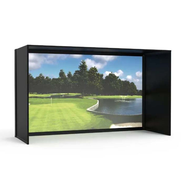 DIY Golf Simulator Enclosure Kit w/ Impact Screen by Carl's Place ...